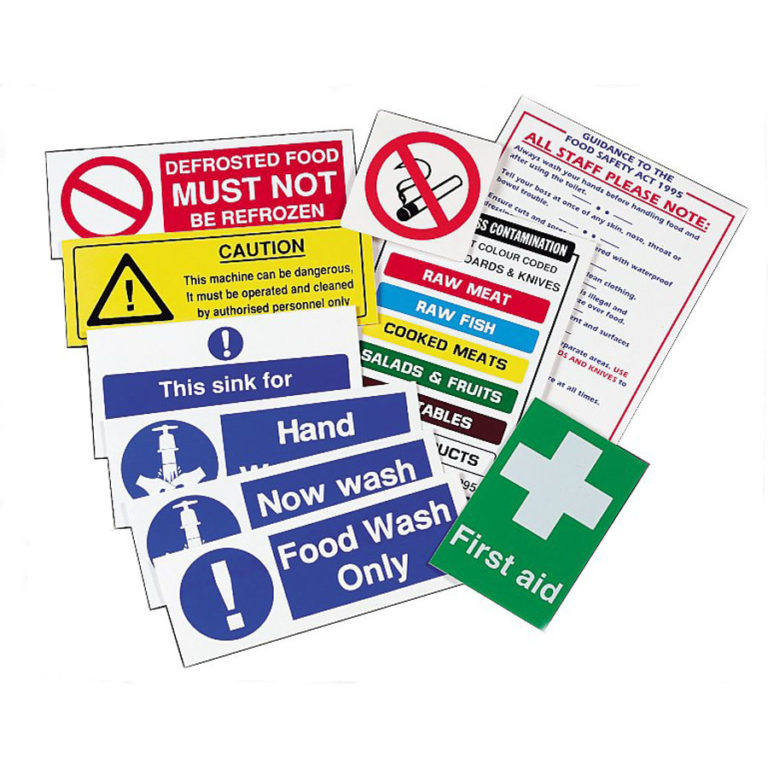 Safety Signs Archives - Catering Supplies UK
