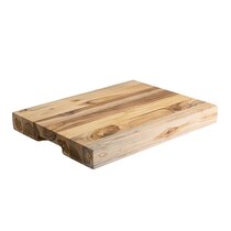 Rafters Float Teak Wooden Board 40 x 30 x 5cm - Catering Supplies UK