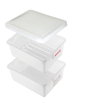 Defrost Kit 35L - Set of 3 pieces including Box with Lid and Colander ...