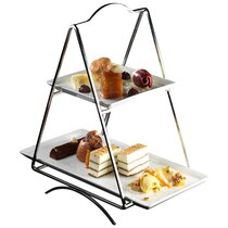 Afternoon Tea Stand - Stainless Steel - Catering Supplies UK